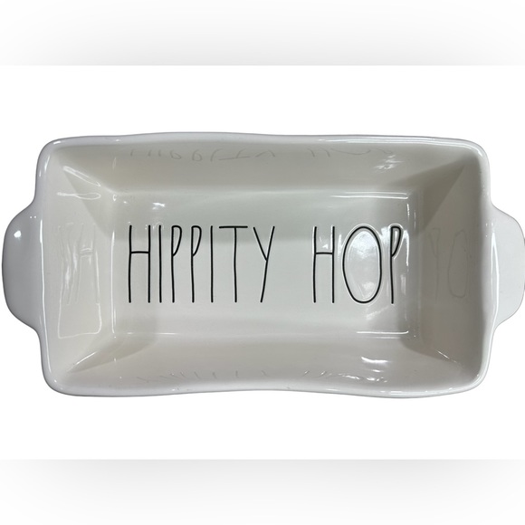 Rae Dunn | Kitchen | Rae Dunn Hippity Hop Bread Loaf Pan Easter Spring ...